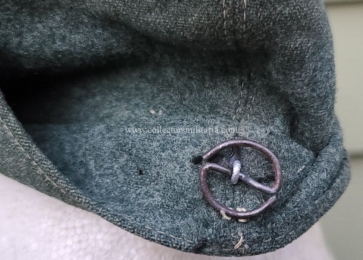 A Rare Warn Feld Grau SS VT M34 Overseas Cap