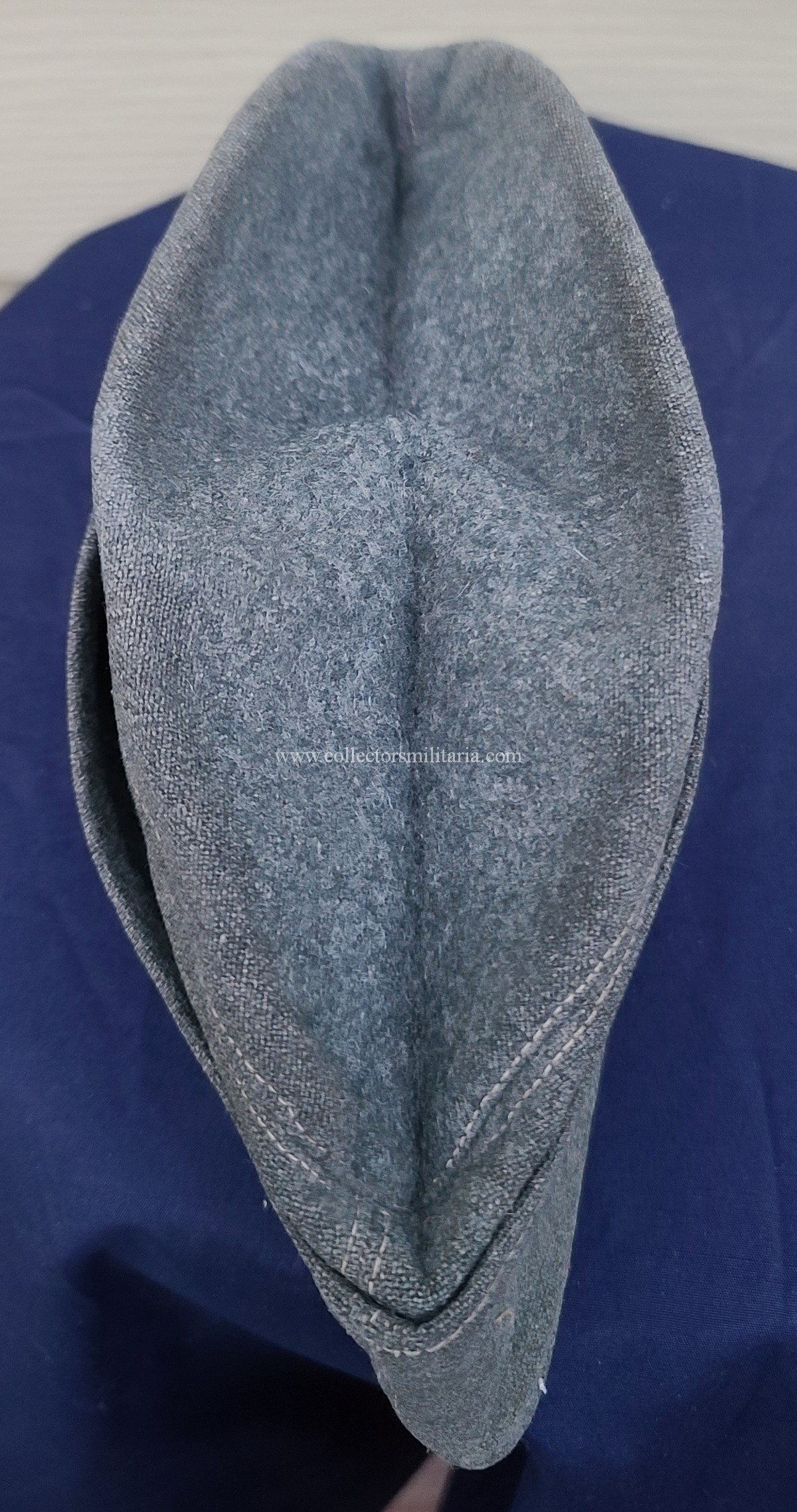 A Rare Warn Feld Grau SS VT M34 Overseas Cap