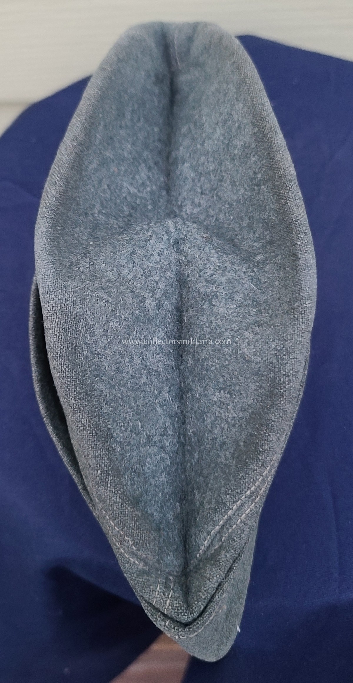 A Rare Warn Feld Grau SS VT M34 Overseas Cap